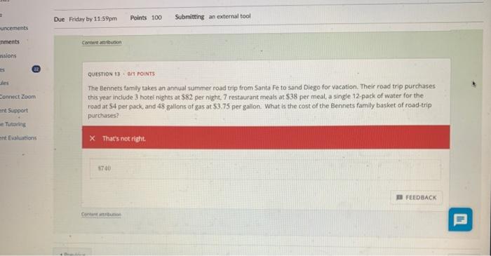 Solved Due Friday by 11:59pm Points 100 Submitting an | Chegg.com