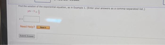 Solved 74x−5=71 | Chegg.com