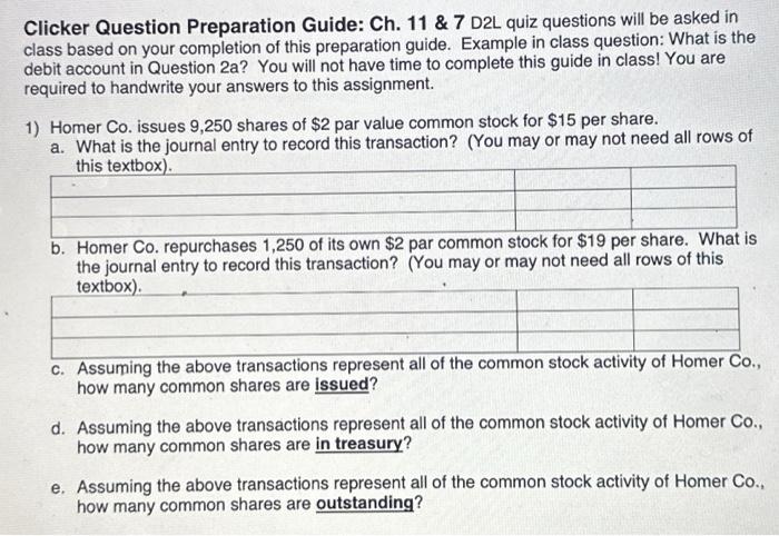 Solved Clicker Question Preparation Guide: Ch. 11 \& 7 D2L | Chegg.com