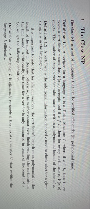 5. This question explores the complexity class coNP = | Chegg.com