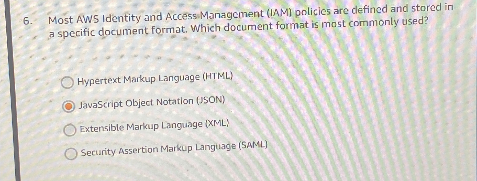 Solved Most AWS Identity and Access Management (IAM) | Chegg.com