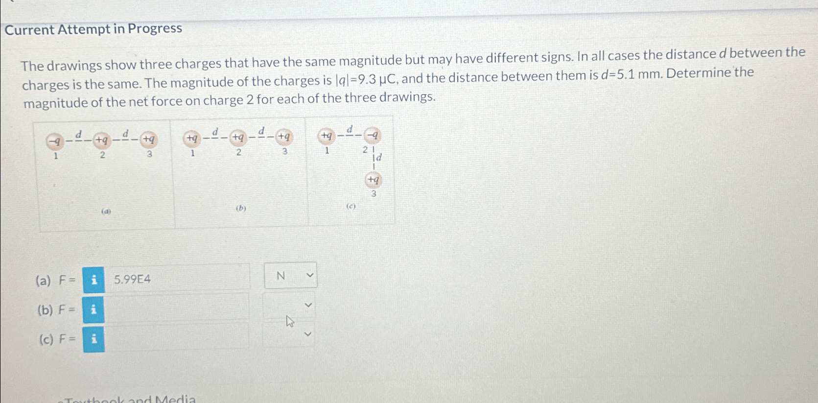 Solved Current Attempt in ProgressThe drawings show three | Chegg.com