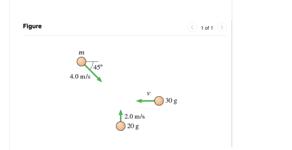 Solved Figure Part A(Figure 1) ﻿shows a collision between | Chegg.com