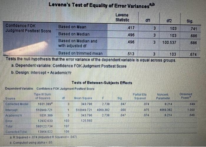 Solved What is the complete statistical statement for the | Chegg.com