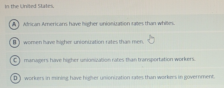 Solved In the United States, ﻿African Americans have higher | Chegg.com