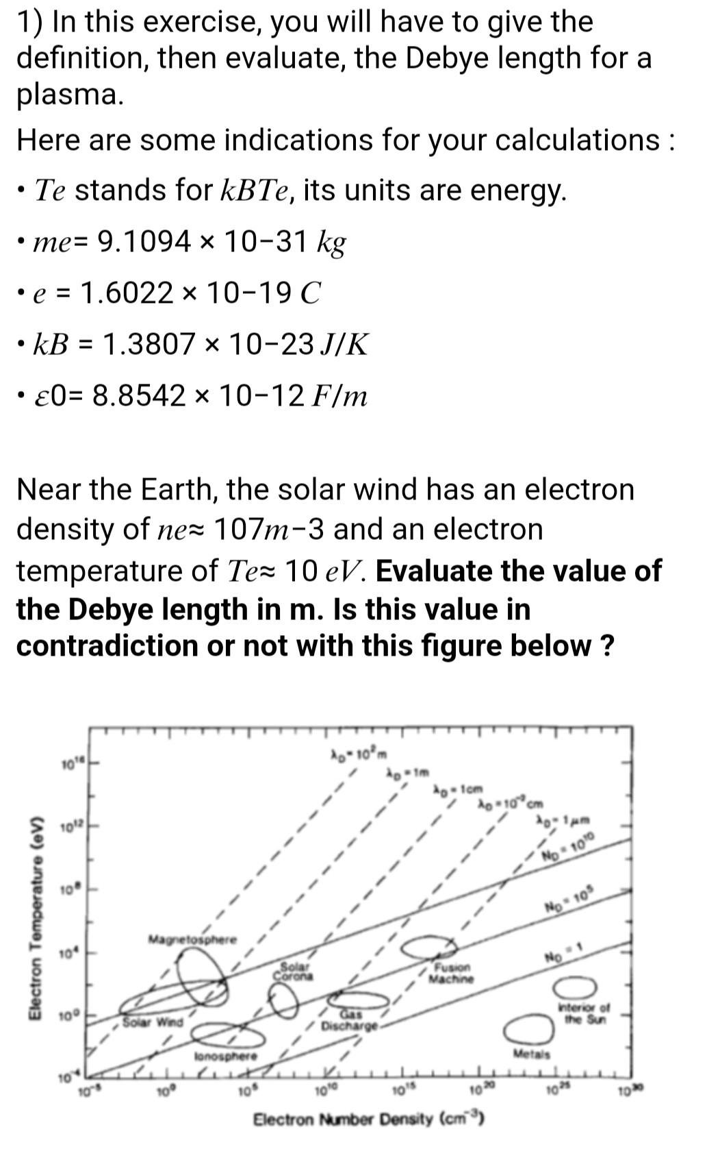 Solved 1) In this exercise, you will have to give the | Chegg.com