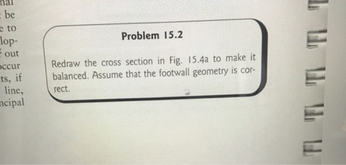 Solved Problem 15.2 nal - be e to lop- Tout occur ts, if | Chegg.com Solved Problem 15.2 nal - be e to lop- Tout occur ts, if | Chegg.com