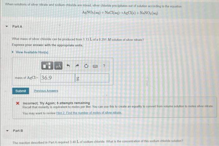 Solved To solve stoichiometry problems, you must always | Chegg.com