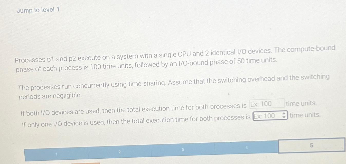 Solved Processes p1 ﻿and p2 ﻿execute on a system with a | Chegg.com