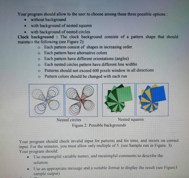 Solved Problem Definition Clocks have different ways of | Chegg.com
