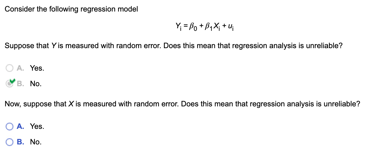Solved Consider the following regression | Chegg.com