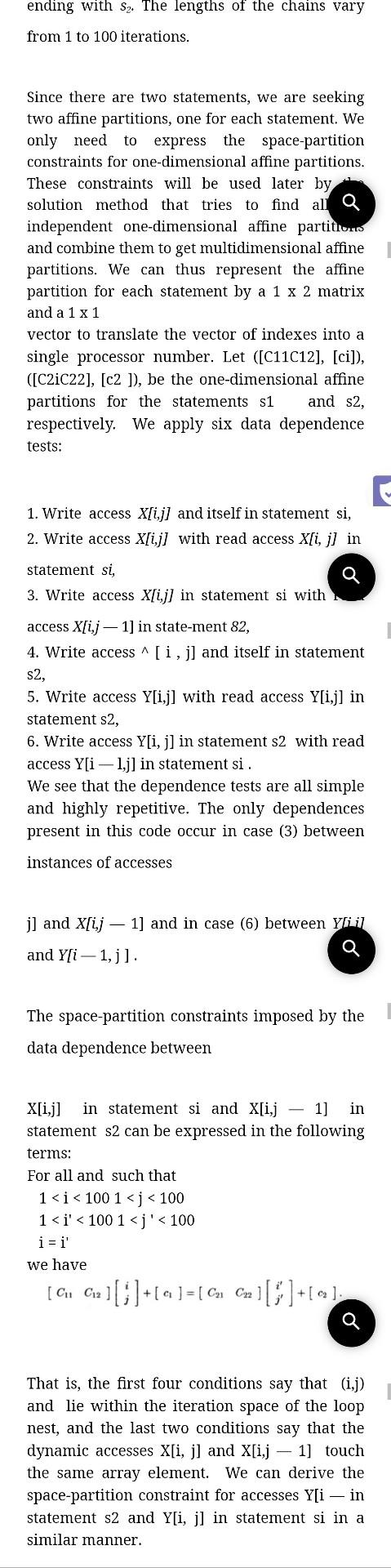 Solved With this modification, the computation of an array | Chegg.com