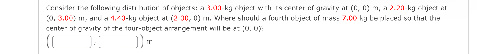 Solved Consider the following distribution of objects: a | Chegg.com