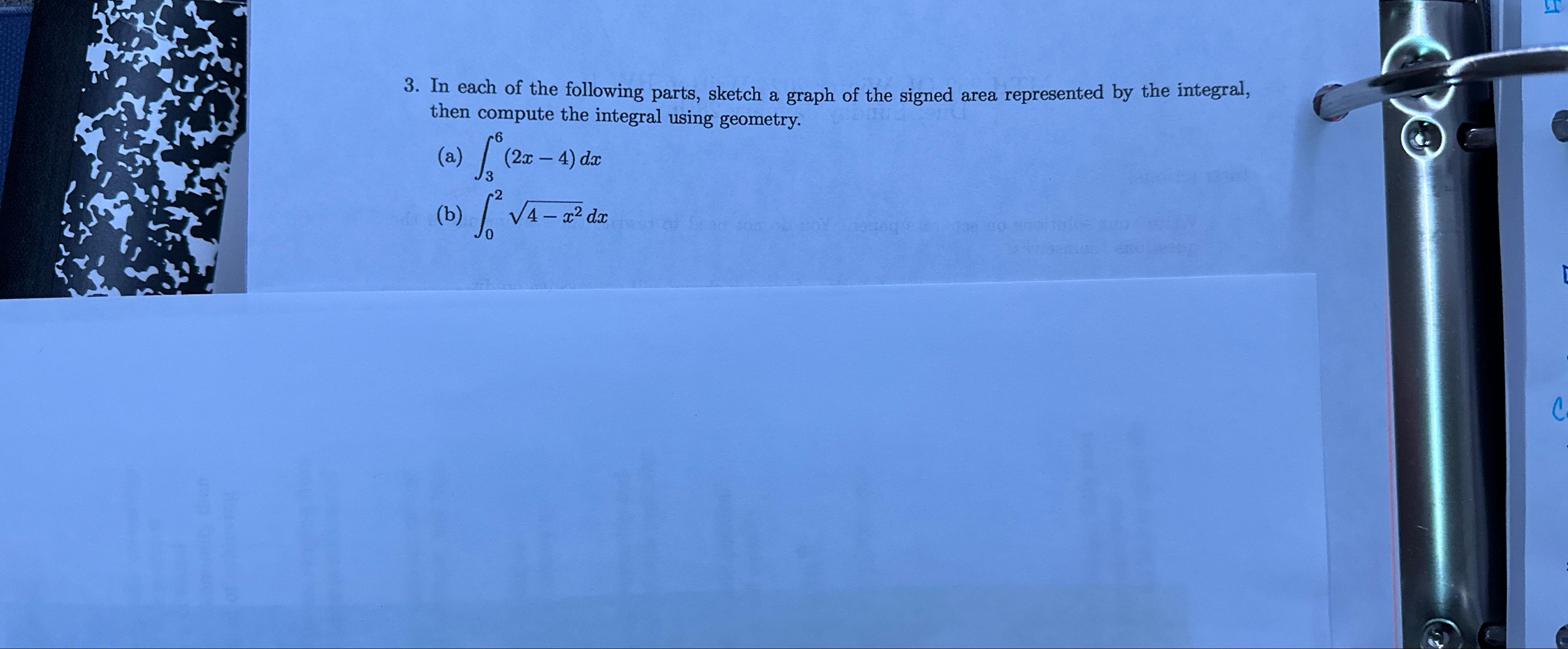 Solved In each of the following parts, sketch a graph of the | Chegg.com