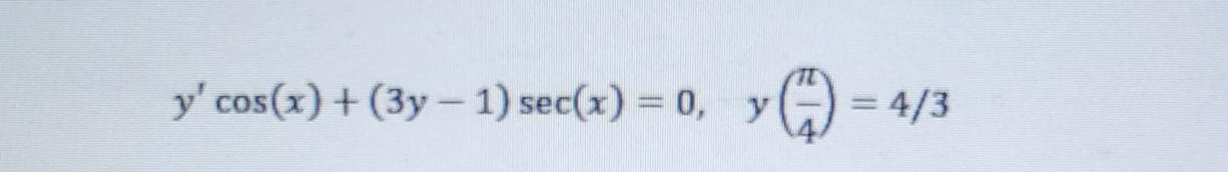 Solved Please help! Must solve this IVP twice, once using | Chegg.com