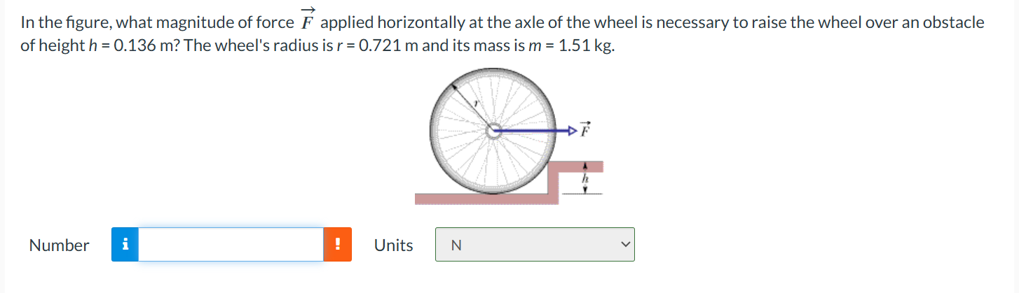 Solved In ﻿the figure, what magnitude of ﻿force vec(F) | Chegg.com