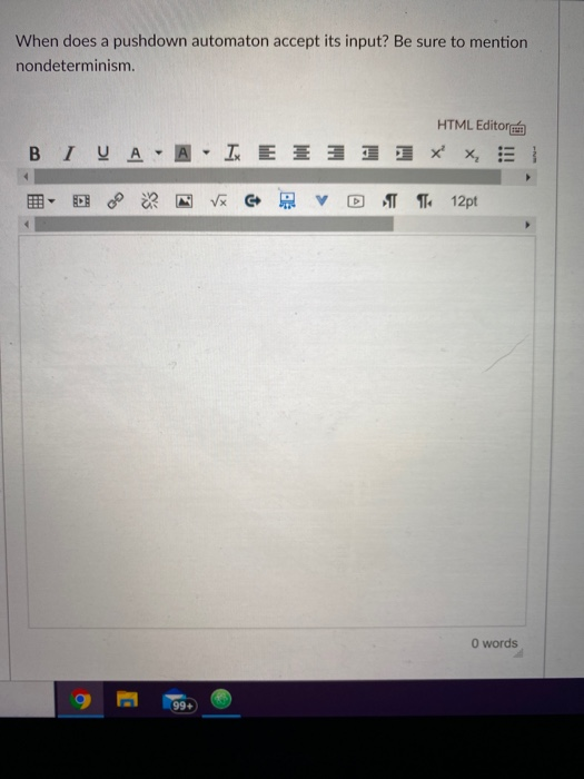 Solved When does a pushdown automaton accept its input? Be | Chegg.com