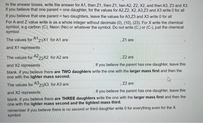 Solved Write nuclear equations to represent each of the | Chegg.com