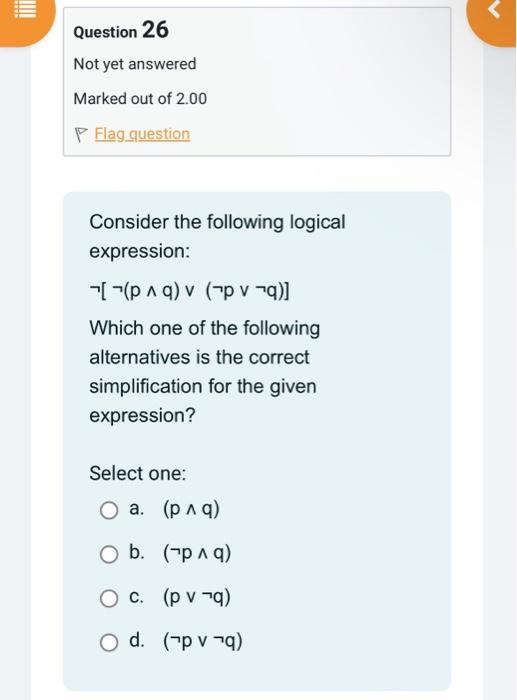 Solved Let A={a,b,c,d}. Consider the following table for the | Chegg.com