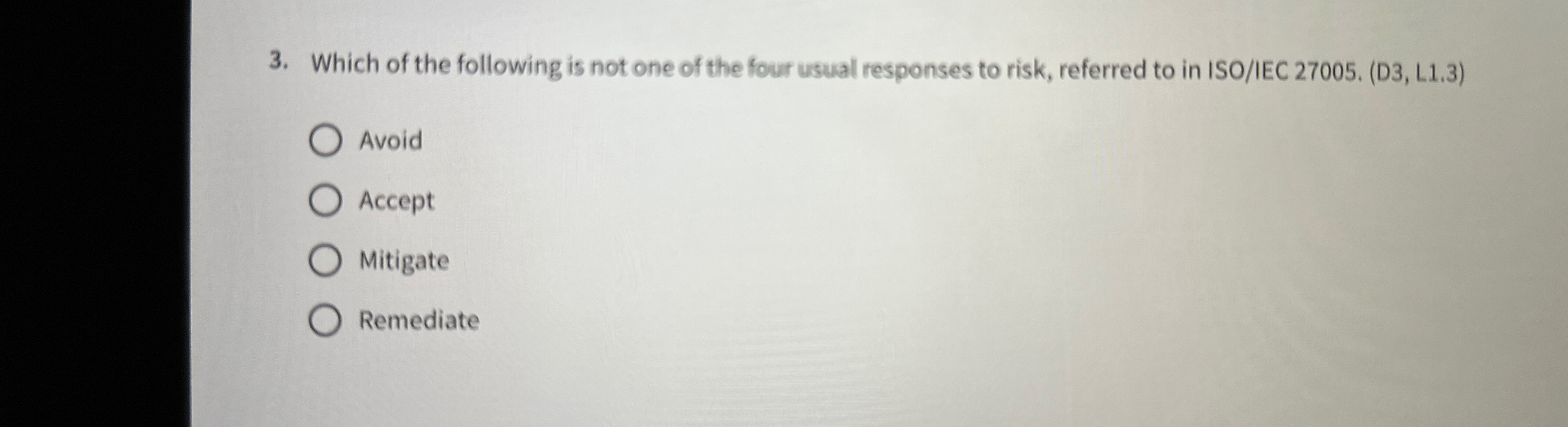 Solved Which of the following is not one of the four usual | Chegg.com