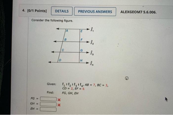 Solved 4. [0/1 Points) DETAILS PREVIOUS ANSWERS ALEXGEOM7 | Chegg.com Solved 4. [0/1 Points) DETAILS PREVIOUS ANSWERS ALEXGEOM7 | Chegg.com