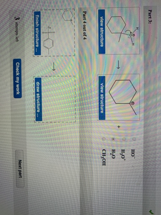 Solved Be sure to answer all parts. Part 1: Predict the | Chegg.com