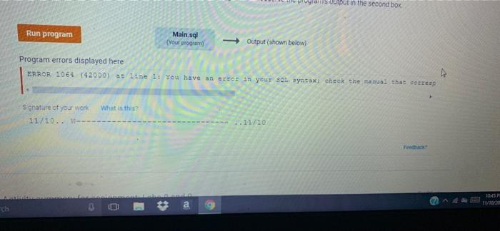 Solved 12 8 LAB Create Student Table With Constraints Chegg