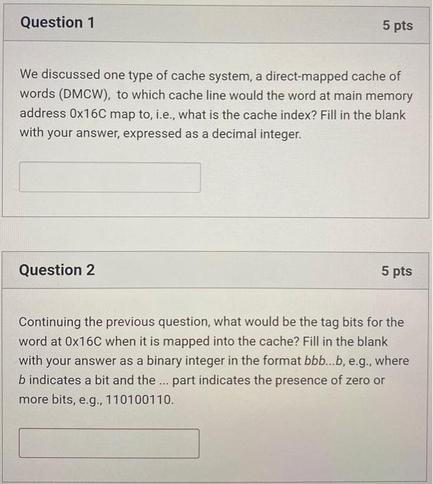 Solved We discussed one type of cache system, a | Chegg.com
