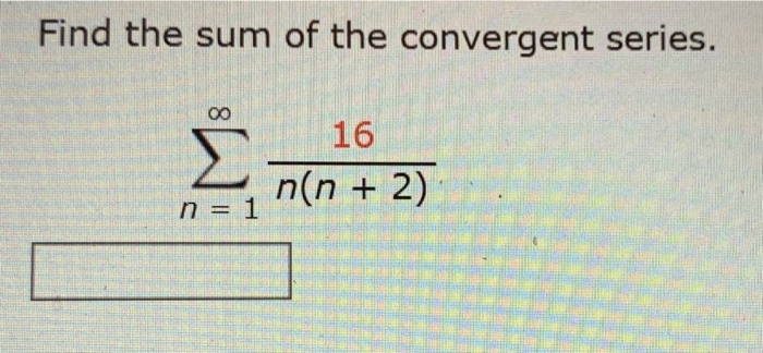 Solved Determine The Convergence Or Divergence Of The