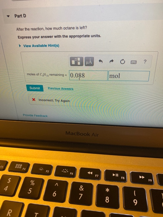 Solved Review Constants 1 Periodic Table Part B of 0.140 mol | Chegg.com