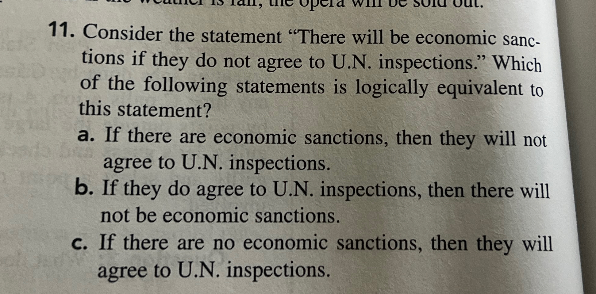 Solved Consider the statement "There will be economic | Chegg.com