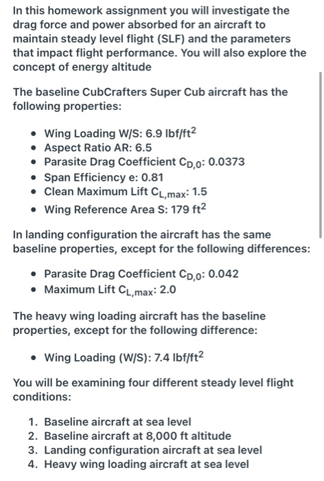 Assignment 1) Calculate by hand the drag force (Ibf | Chegg.com
