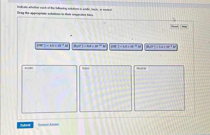 Solved Indicate whether each of the following solutions is | Chegg.com