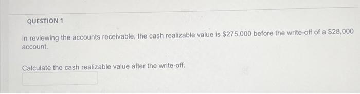 Solved In reviewing the accounts receivable, the cash | Chegg.com