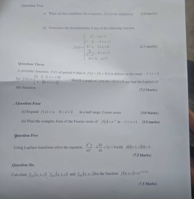 Solved Question Twoa) ﻿What are the conditions for if | Chegg.com