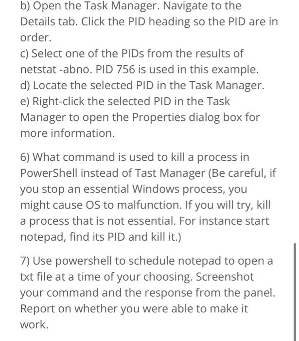 Solved Instructions: To run powershell Press Windows+R to | Chegg.com