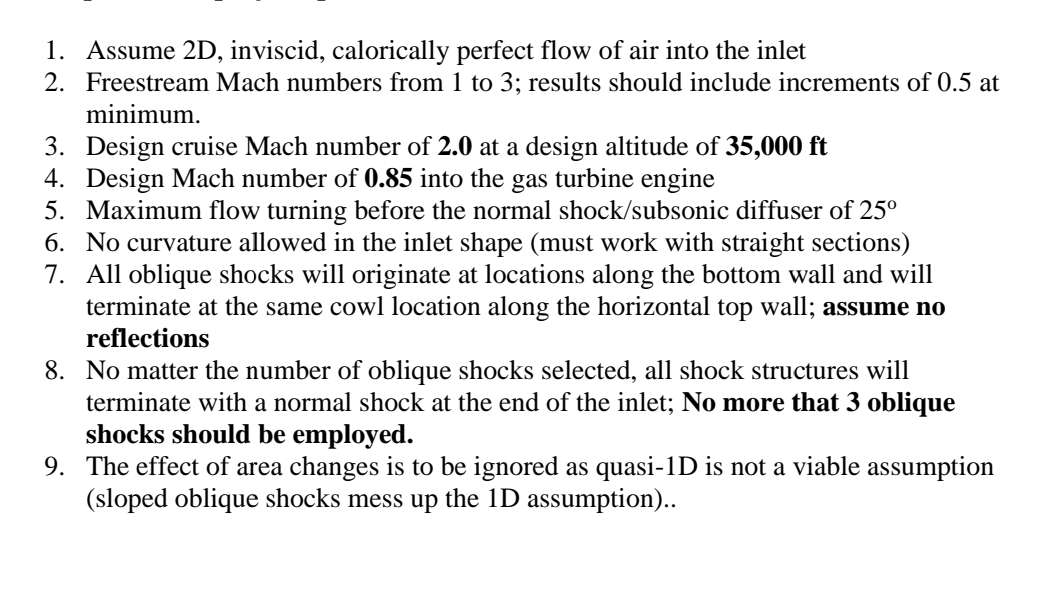 Solved Assume 2D, ﻿inviscid, calorically perfect flow of air | Chegg.com