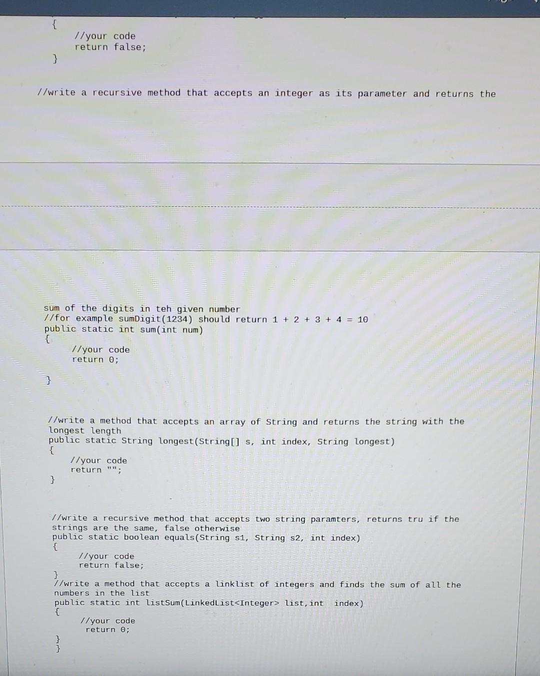 Solved Objective Practice recursive programming problem In | Chegg.com
