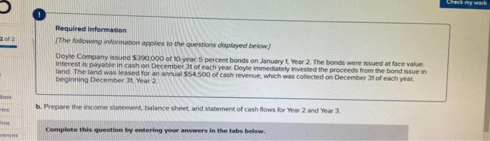 Solved Required information [The following information | Chegg.com