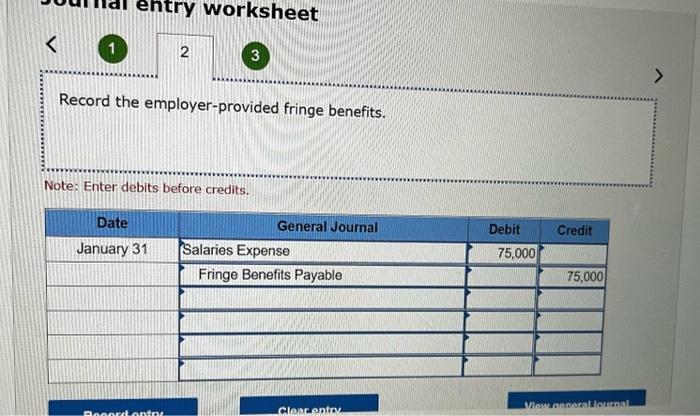 Solved During January. Luxury Cruise Lines incurs employee | Chegg.com