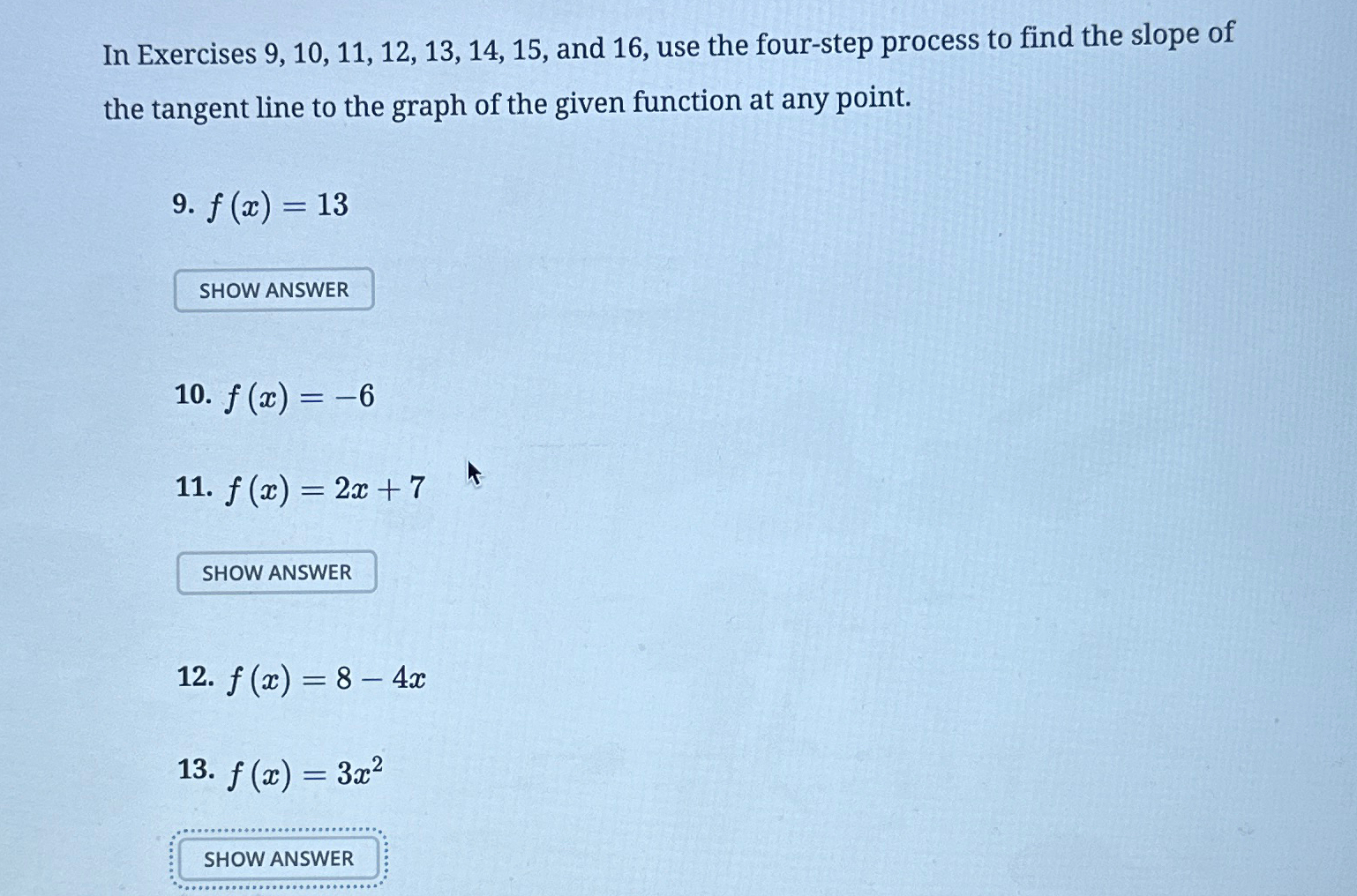 Solved In Exercises , 13 ﻿and, use the four-step process to | Chegg.com