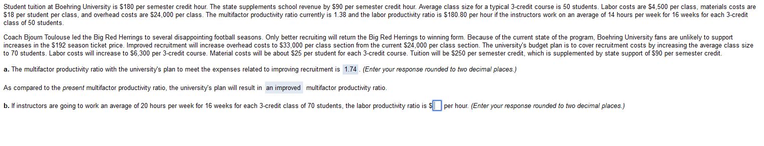 Solved b. ﻿If instructors are going to work an average of 20 | Chegg.com