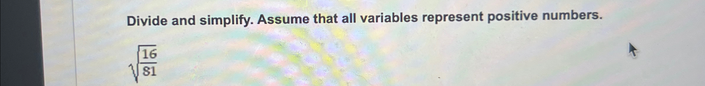 Solved Divide and simplify. Assume that all variables | Chegg.com