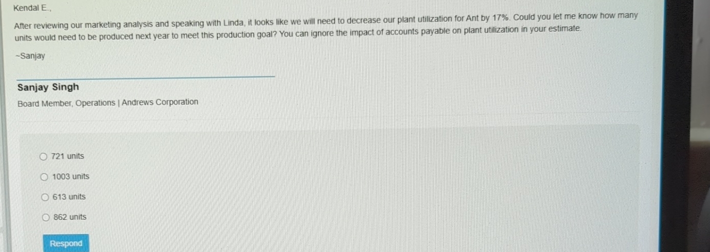 Solved Kendal E.,After reviewing our marketing analysis and | Chegg.com