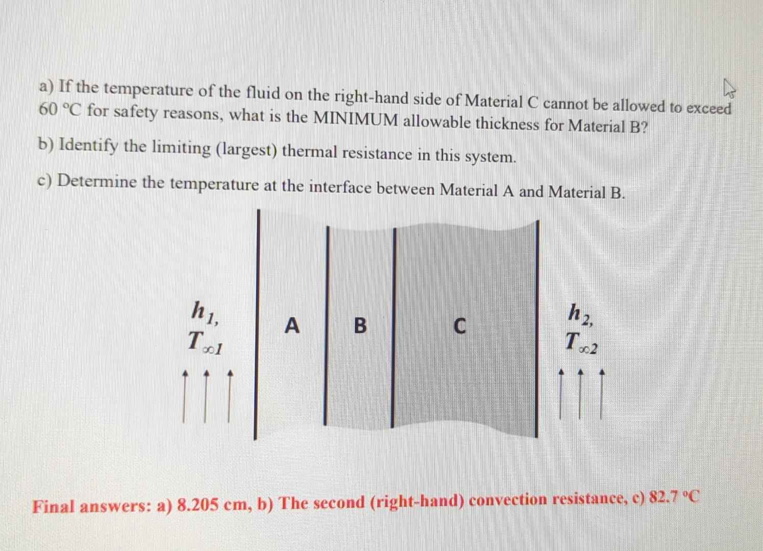 Solved 4. A composite wall separating two halves of a | Chegg.com
