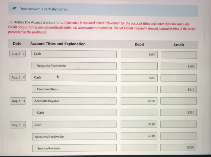 Solved Your answer is correct. Using T-accounts, enter the | Chegg.com