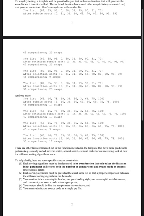 Solved Your task in this programming assignment is to write | Chegg.com