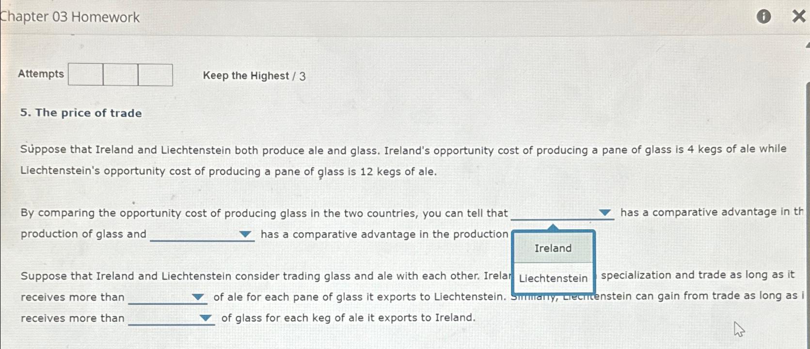 Solved Chapter 03 ﻿HomeworkAttemptsKeep the Highest / 35. | Chegg.com