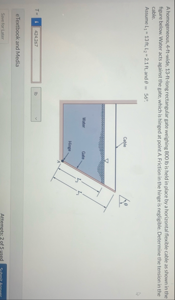Solved A homogeneous, 4 - ﻿ft -wide, 13 - ﻿ft -long | Chegg.com