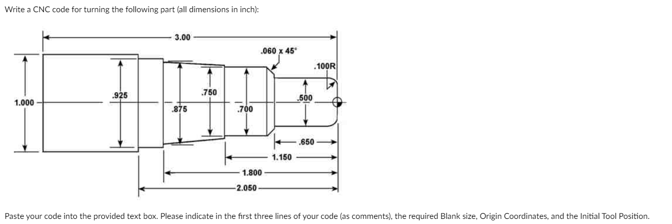 Solved Use CNCBase Configuration Intelitek to Write a CNC | Chegg.com